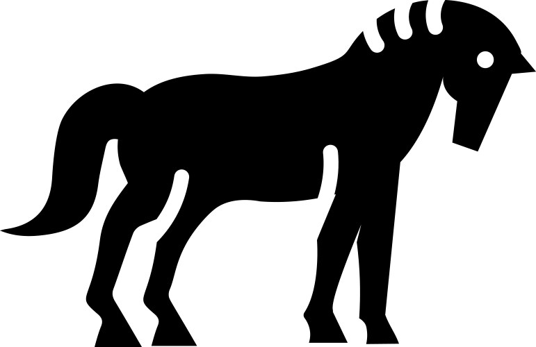 Aztec horse Royalty Free Vector Image - VectorStock