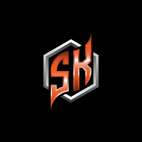 Sk Text Logo Vector Images (over 600)