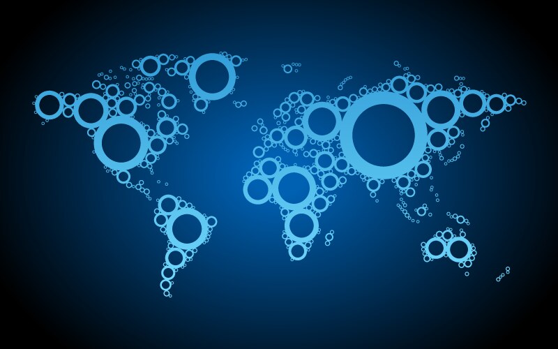 World Map Circle Vector Images (over 45,000)