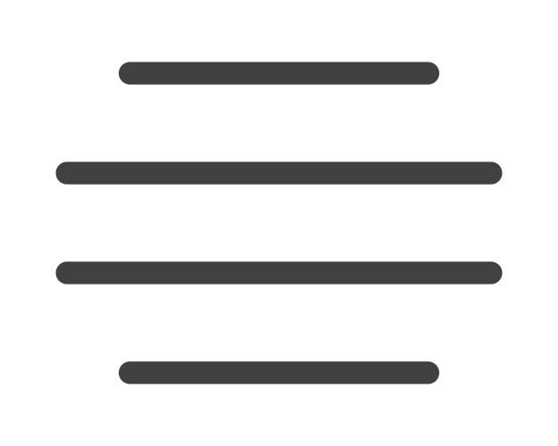 Hamburger menu icon buttons for website ui Vector Image