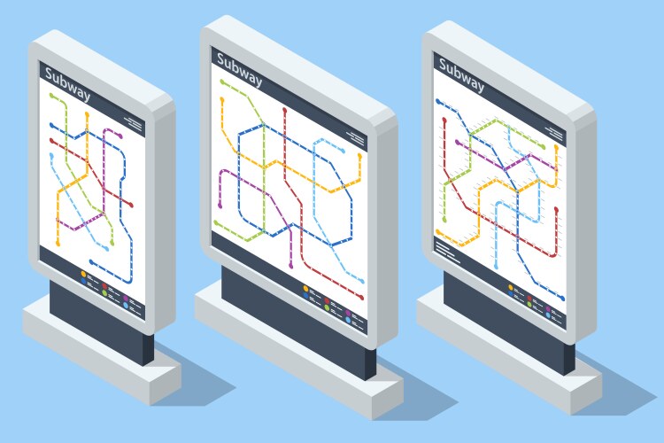 Isometric surveying measuring equipment level Vector Image
