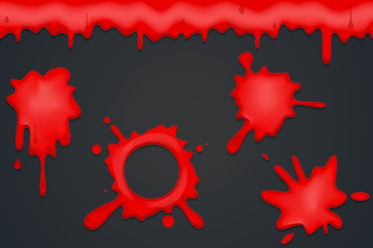 Blood Splatter Vector Images (over 5,300)