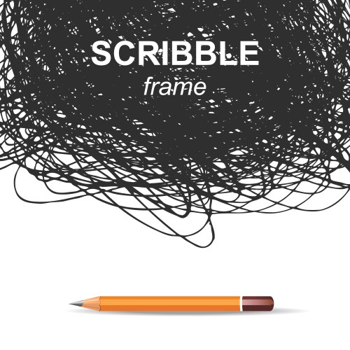 Scribble background 1 00 Royalty Free Vector Image