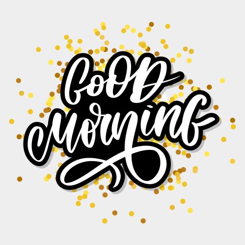 Collection of lettering written with cursive font Vector Image