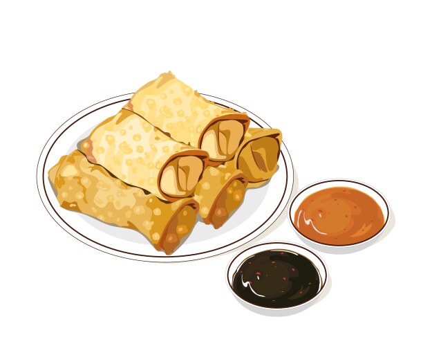 Egg Roll Vector Images (over 7,100)