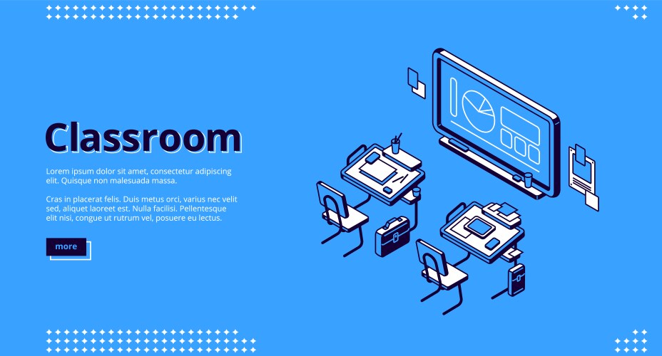 Classroom Isometric Vector Images (over 3,700)