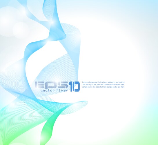 Light abstract background business template Vector Image