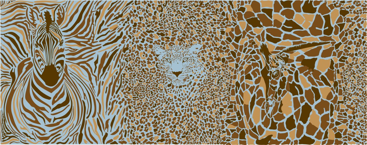 Leopard background Royalty Free Vector Image - VectorStock