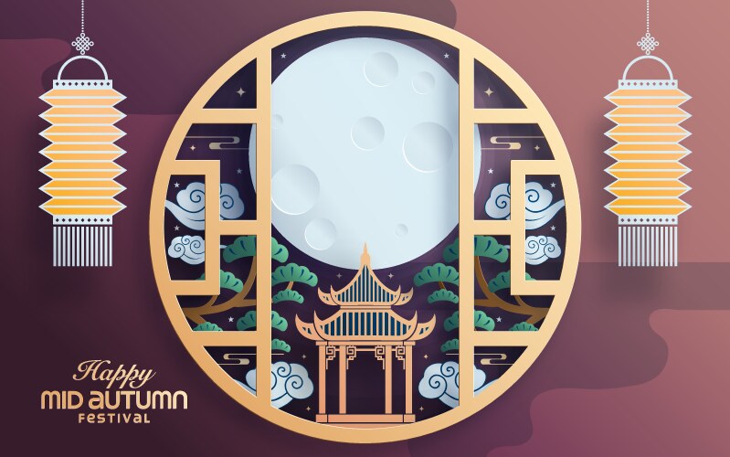 Mid Autumn Festival Vector Images (over 12,000)