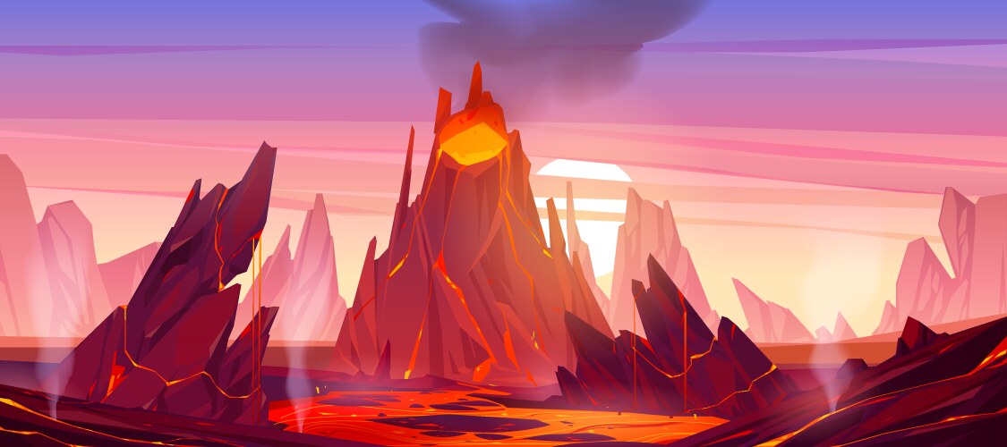 Cartoon Lava Vector Images (over 2,900)
