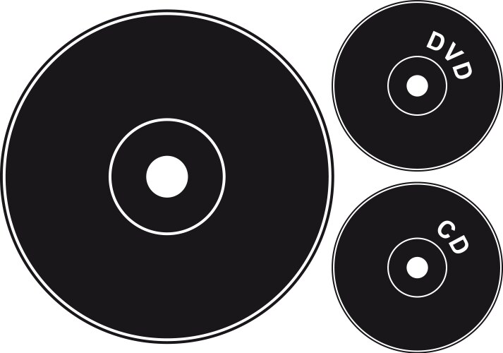 Cd disc seamless Royalty Free Vector Image - VectorStock