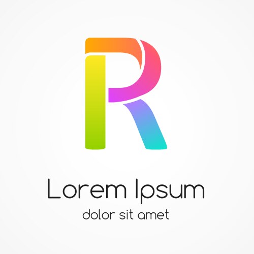 Logo numbers 1 2 3 4 5 6 7 8 9 company design Vector Image