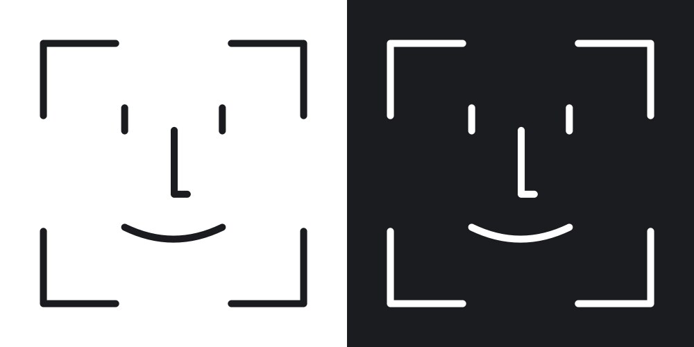 Face Id Icon Vector Images (over 14,000)