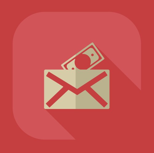 Paper sticker collection various envelope Vector Image