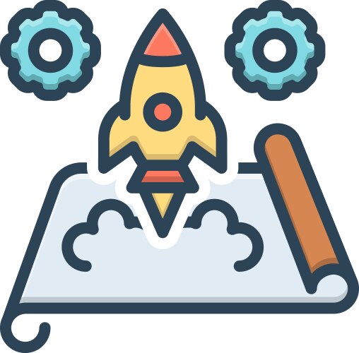 Project Royalty Free Vector Image - VectorStock