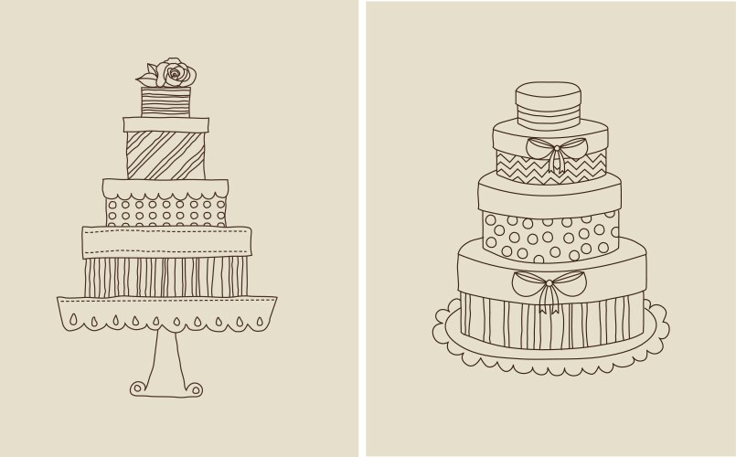 Birthday Cake Outline Vector Images (over 23,000)