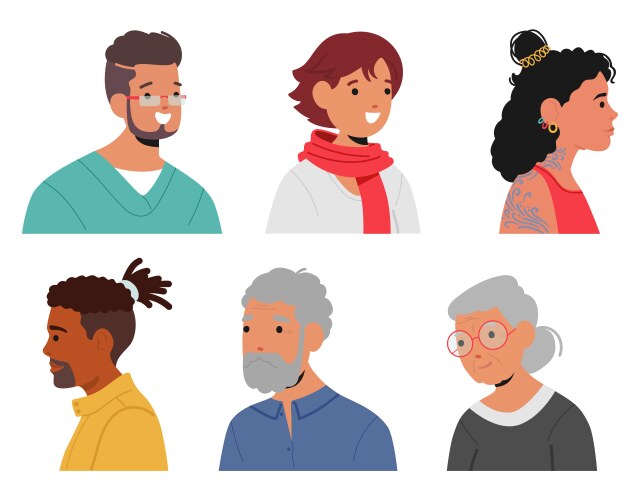 People Multicultural Cartoon Vector Images (over 5,400)