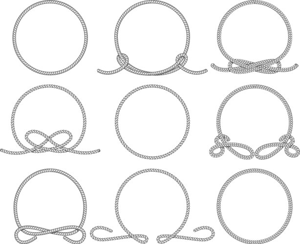 Rope Circle Vector Images (over 9,800)