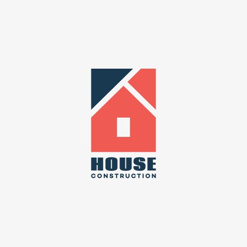 Neighborhood association logo Royalty Free Vector Image