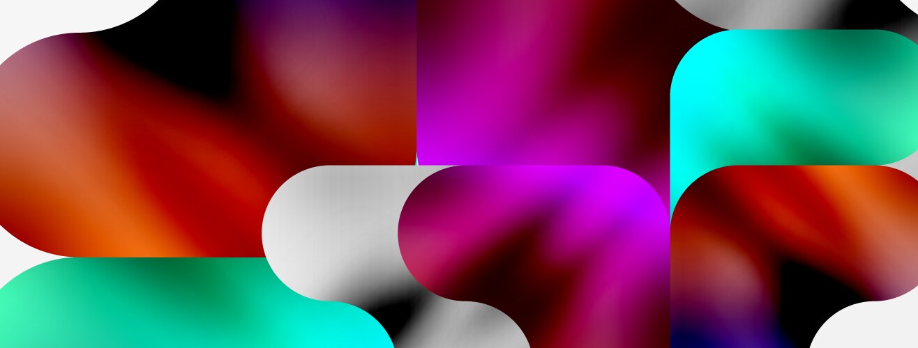 Metal colorful plates background Royalty Free Vector Image