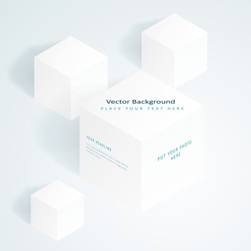 Abstract Design Template Modern Royalty Free Vector Image