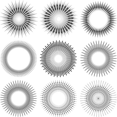 Radial Vector Images (over 130,000)