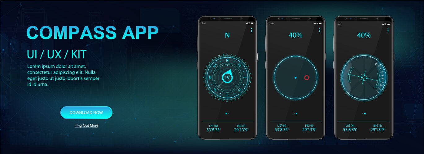 Ux ui Royalty Free Vector Image - VectorStock