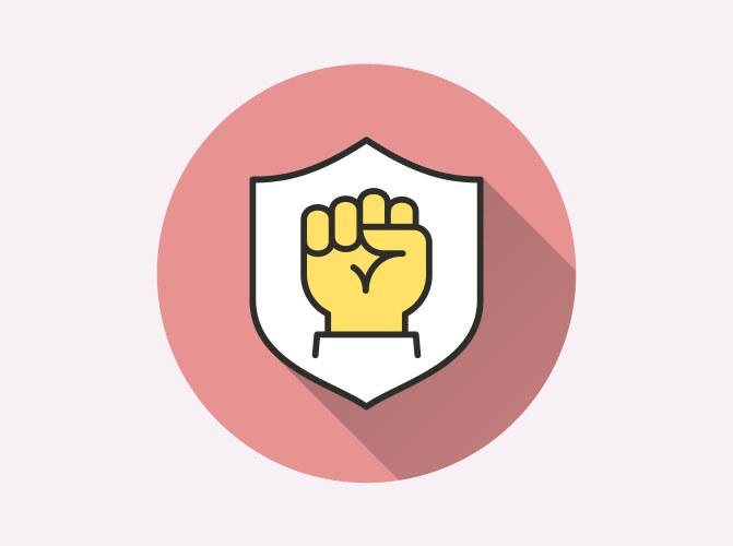 Business intelligence banner template with flat Vector Image