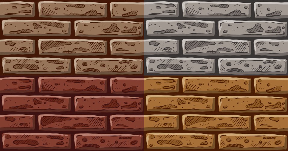 Seamless cartoon stone texture Royalty Free Vector Image