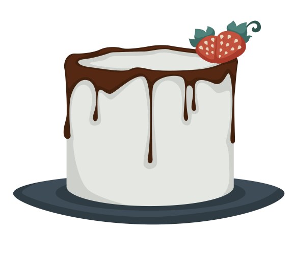 Cake Royalty Free Vector Image - VectorStock
