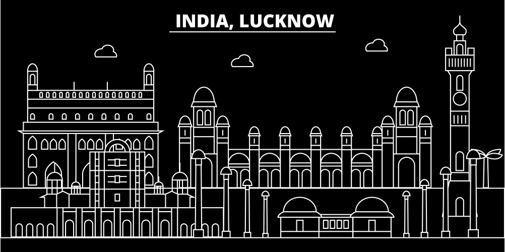 Skyline of Lucknow Vector Images (60)