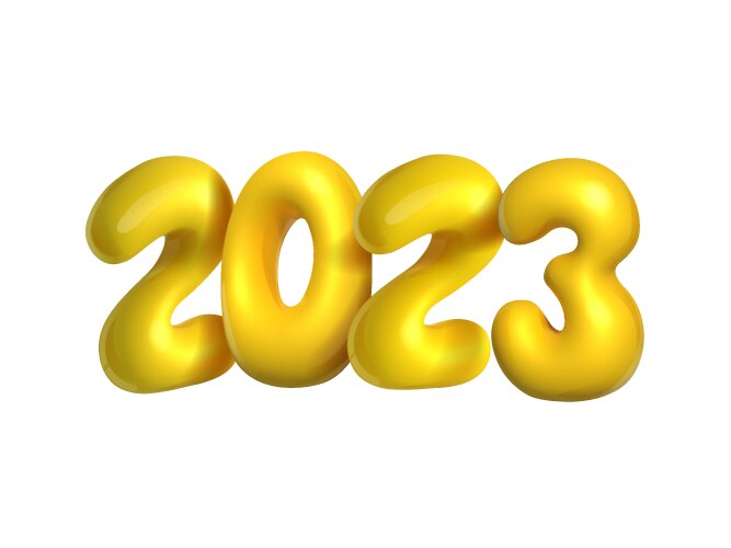 Number one cartoon yellow 1 baloon Royalty Free Vector Image