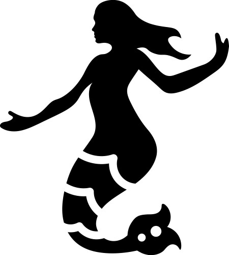 Siren lady Royalty Free Vector Image - VectorStock