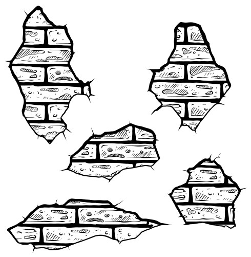 Brick Wall Cartoon Vector Images (over 8,900)