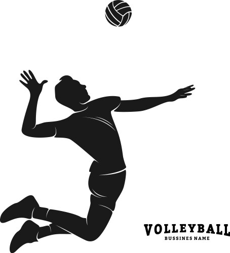 Volleyball Spike Logos