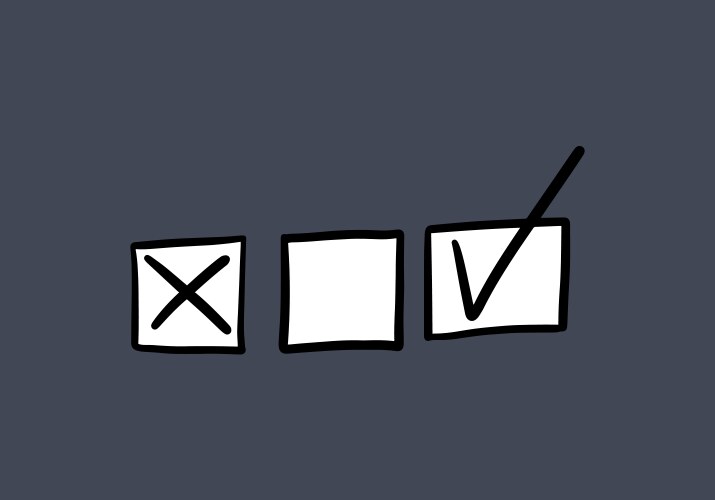 Doodle Checkbox Vector Images (over 940)