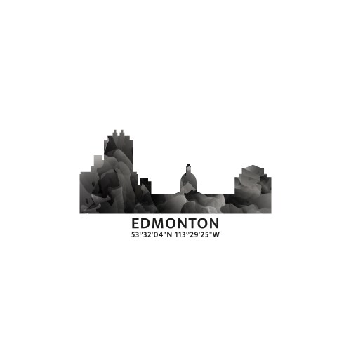 Edmonton skyline Vector Images & Graphics for Commercial Use | VectorStock