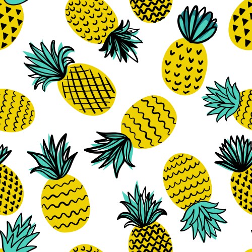 Pineapple Royalty Free Vector Image - VectorStock
