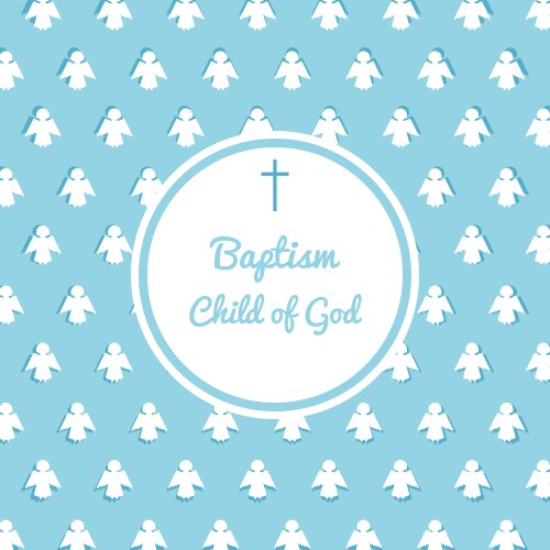Angel Baptism Invitation Card Vector Images (over 200)