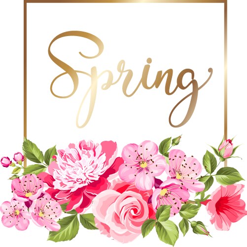 Vintage Floral Wreath Frame Royalty Free Vector Image