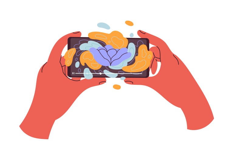 Video gaming online games computer screen Vector Image