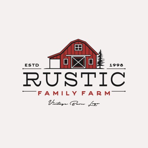 Classic Farm Logo Vector Images (over 3,600)
