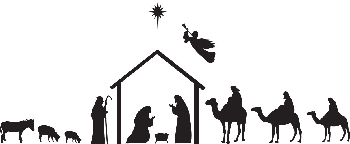 Nativity Vector Images & Graphics for Commercial Use | VectorStock