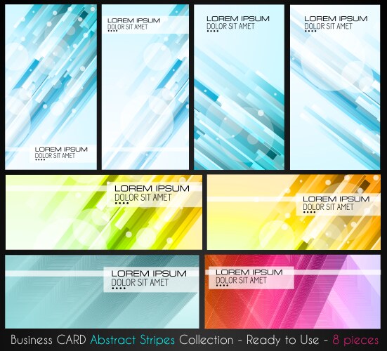 Background collection Royalty Free Vector Image
