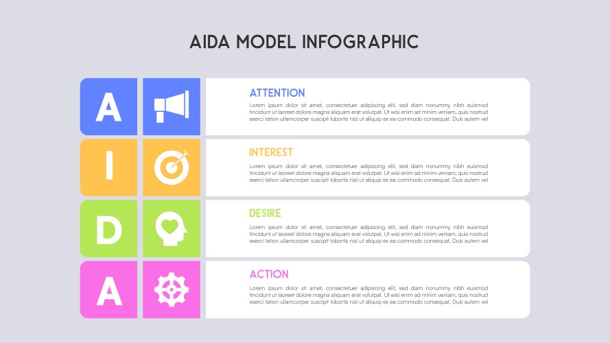 Business Model Framework Infographic – Royalty-Free Vector | VectorStock