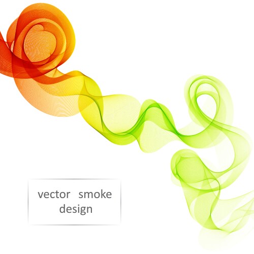 Colorful smoke Royalty Free Vector Image - VectorStock