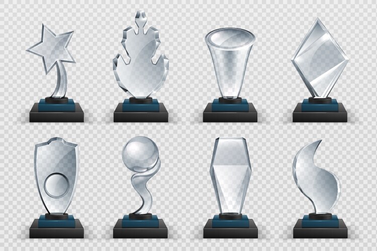 Glass Trophy Vector Images (over 5,900)
