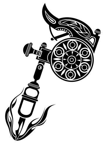Tattoo Gun Vector Images (over 4,100)