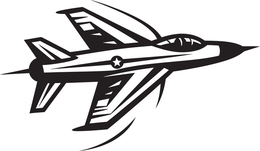 Storm squadron thunderbolt iconic Royalty Free Vector Image