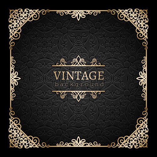 Background Frame Gold Vector Images (over 210,000)